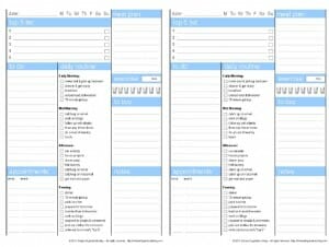 My Daily Routine + Free Printables!