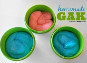 Homemade Gak | Andrea Dekker