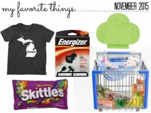 A Few of My Favorite Things {November 2015}