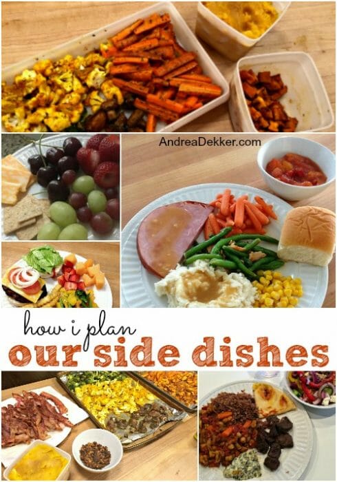 Meal Planning 101: How I Plan our Side Dishes