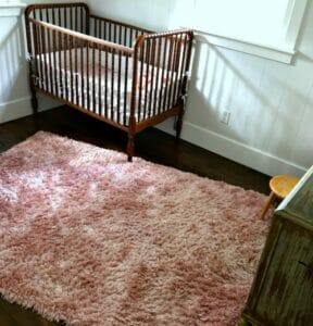 How We Cleaned our Large Shag Rug At Home | Andrea Dekker