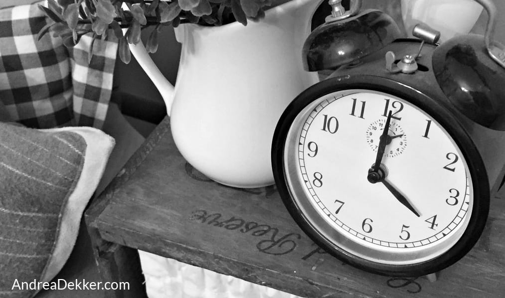 5 Choices When You're Short on Time | Andrea Dekker