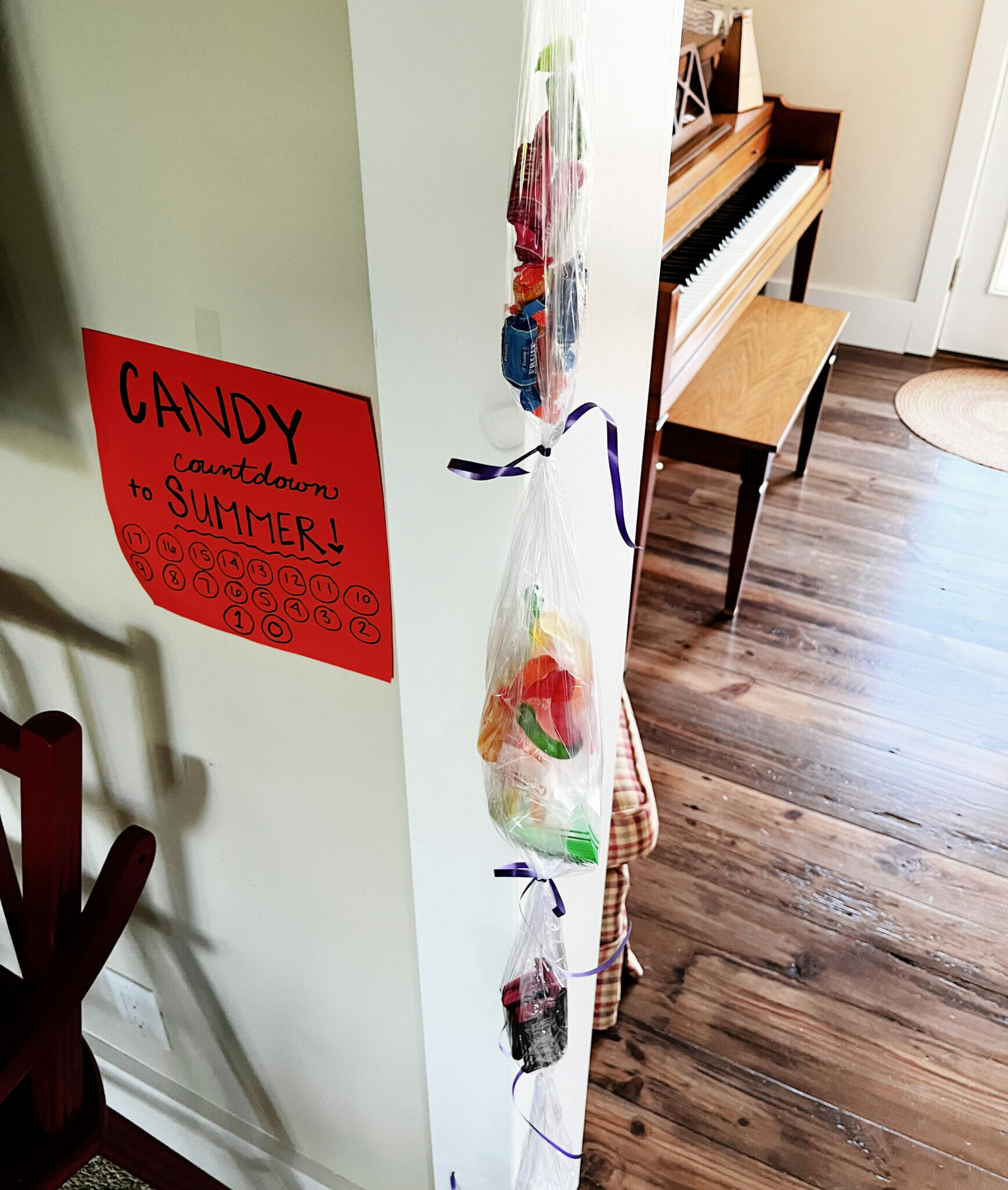How To Make A Candy Countdown Chain